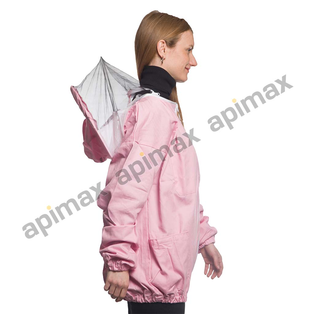 Γυναικείο Μελισσοκομικό Μπουφάν με Μάσκα/Καπέλο XTR FABRIC Apimax Ροζ ...